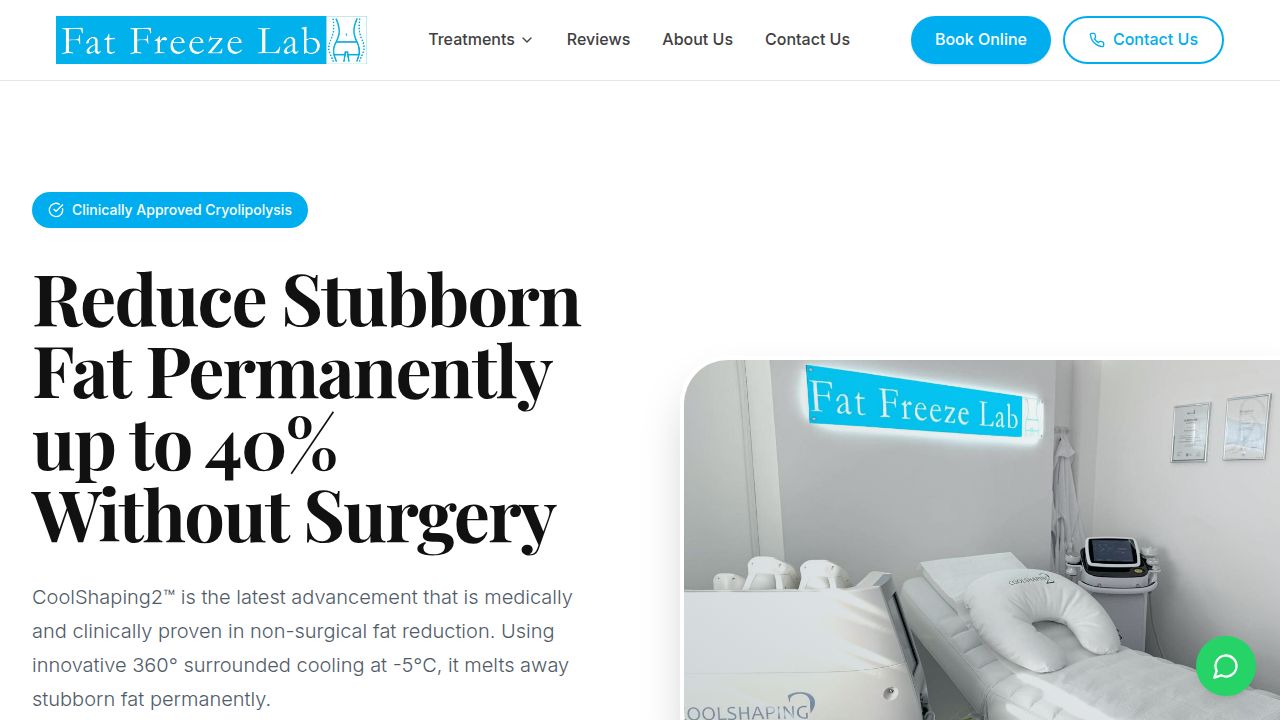Fat Freezing Hertford | Non-Surgical Fat Reduction | Fat Freeze Lab